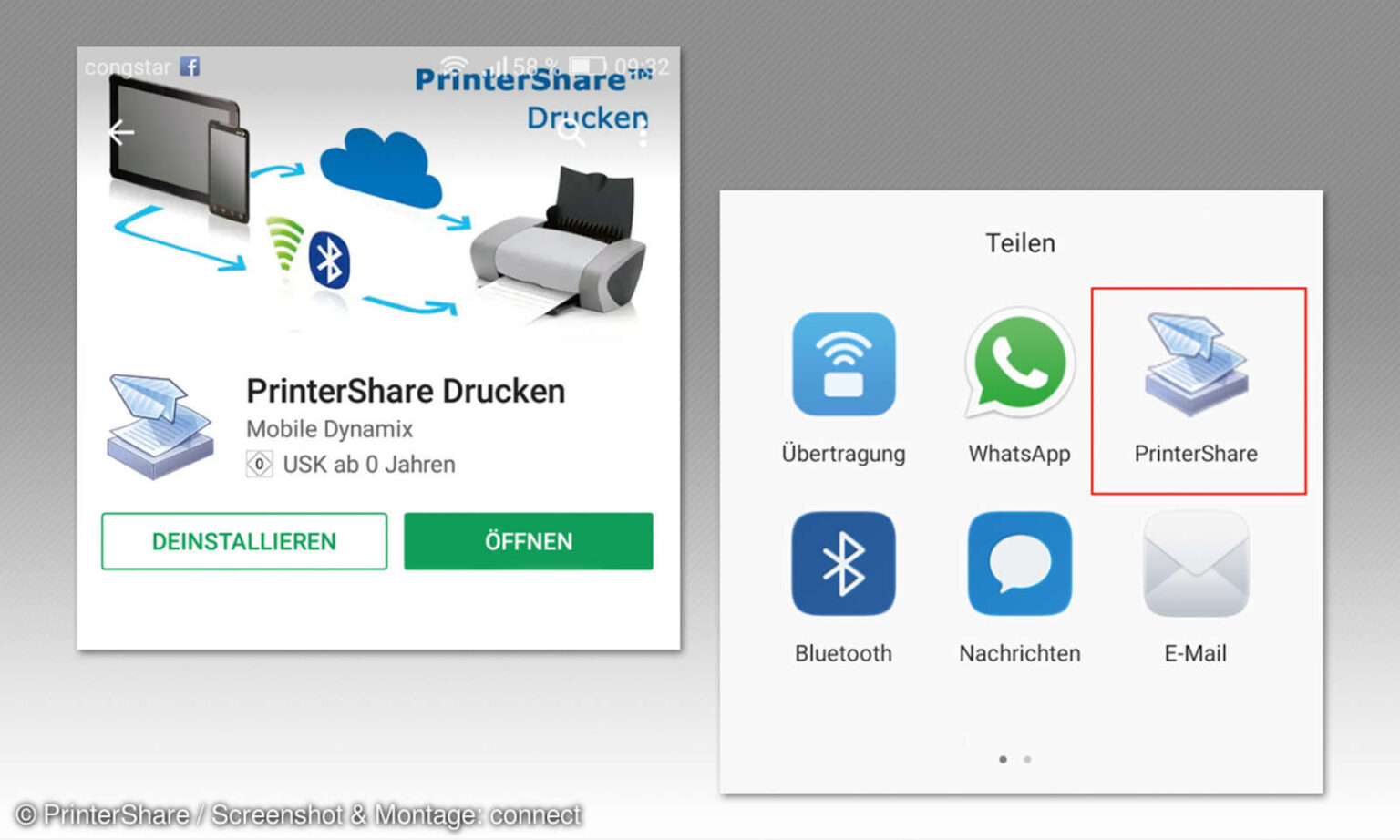 Vom Android-Handy aus drucken – so geht's - Samsung Hilfe